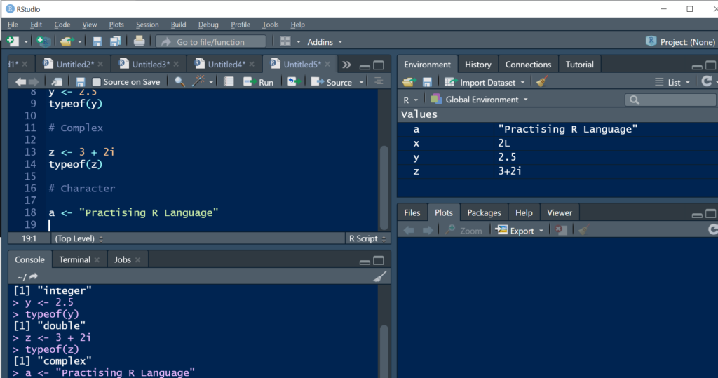 Fundamentals & Core programming principles of R Language in Data ...